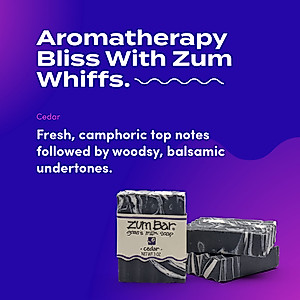 Zum Bar Goat's Milk Soap - Cedar - 3 oz (3 Pack)