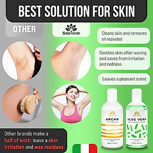 Bella Verde Pre and Post Waxing Care - Home Kit for Women and Men - Pack of 2 Pre & Post Wax Spray - Care for Brazilian Body Legs Eyebrows Face Lips Armpits