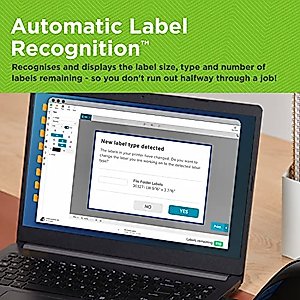 DYMO LabelWriter 550 Label Printer | labelmaker with Direct Thermal Printing | Automatic Label Recognition | Prints Address Labels, Shipping Labels, Barcode Labels and More | EU Plug