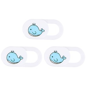 SOLUSTRE 3 PCS Camera Privacy Cover Webcam Cover Laptop Camera Covering Laptop Web Camera Shutter Anti- Peeping Privacy Cover Privacy Blocker Sliding Shield Protective Cover Anti Peeping