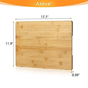 AIEVE Cutting Board Compatible with Ninja Foodie Air Fryer, Heat Resistant Air Fryer Accessories Bamboo Counter Protection Board Compatible with Ninja Foodi SP101 SP201 SP301 Air Fryer Toaster Oven