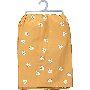 Primitives by Kathy Cotton Dish Towel Set - Cat Design, Kitchen/Bathroom Decor, Tea Towels, 28"x28"