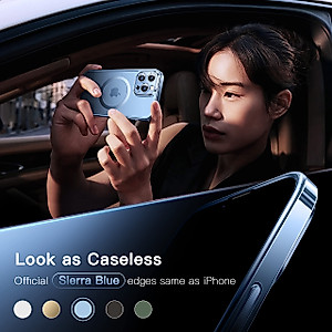 Alphex for iPhone 13 Pro Max Case, 6.7 inch, Blue