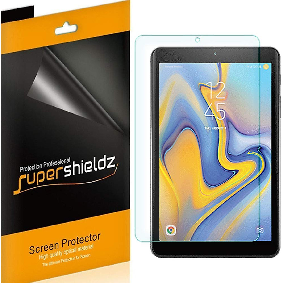 Supershieldz (3 Pack) Designed for Samsung Galaxy Tab A 10.5 inch (SM-T590, T595, T597) Screen Protector, 0.23mm, High Definition Clear Shield (PET)