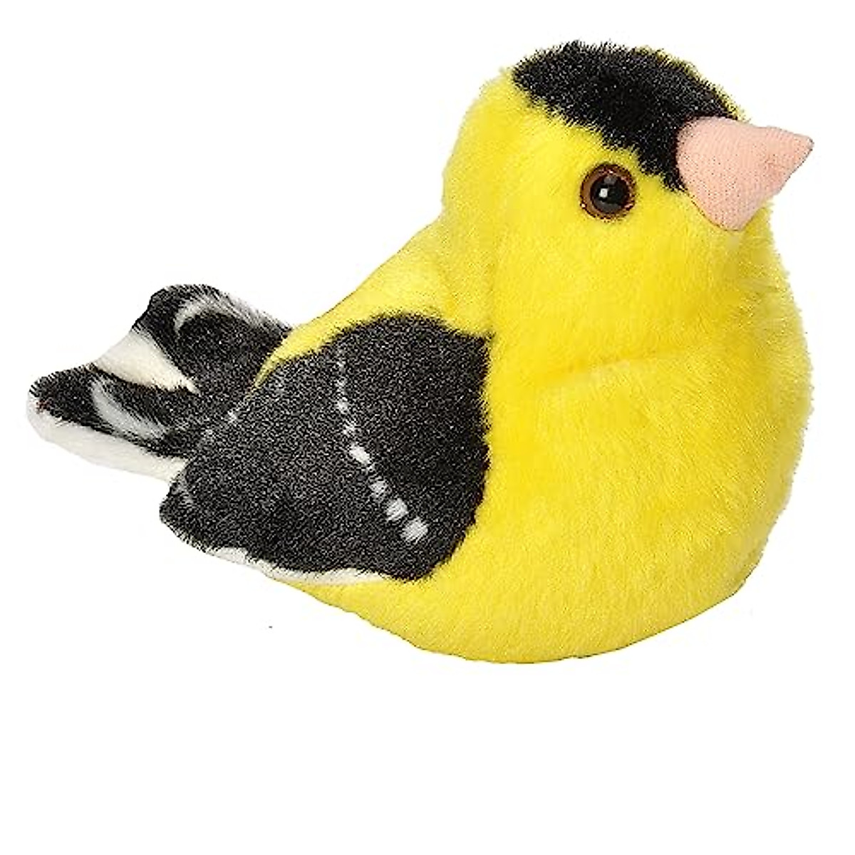 Wild Republic Audubon Birds American Goldfinch Plush with Authentic Bird Sound, Stuffed Animal, Bird Toys for Kids and Birders, Eastern Bluebird