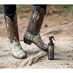 Bickmore Exotic 8oz (2-Pack) - Specially Formulated Leather Spray Used to Clean Condition Polish and Protect Exotic Leathers & Reptile Skins