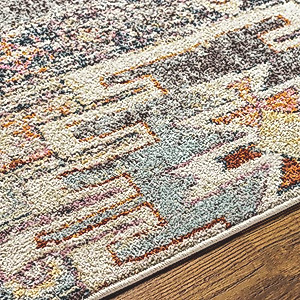 Artistic Weavers Ashens Rustic Area Rug,7'10" x 10'3",Denim