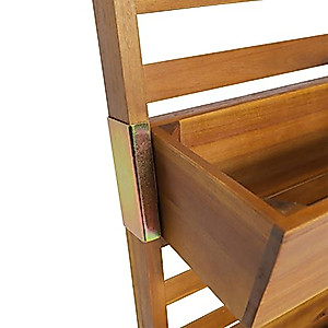Christopher Knight Home Thiago Outdoor Plant Stand, Teak