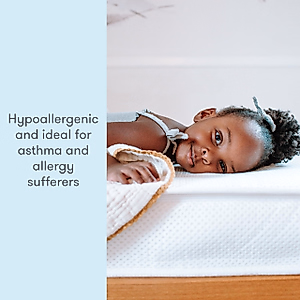 Newton Baby Kids' Twin Mattress - 100% Washable, Hypoallergenic, Breathable Wovenaire Core, GREENGUARD Gold Certified, Ideal Firmness and Comfort for Growing Kids, 38” x 75”