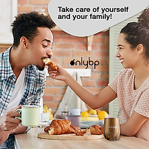 OnlyBP - Argentinian Mate Kit, Includes Yerba Mate Cup, 2 Straws, and Cleaning Brush (Wood)