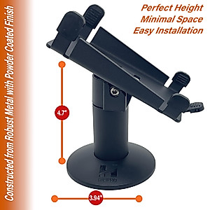 Hilipro Swivel Stand for Dejavoo Z8 & Z11 Credit Card Payment Machine Terminal - Complete Pos Kit - Dejavoo Point of Sale Stand