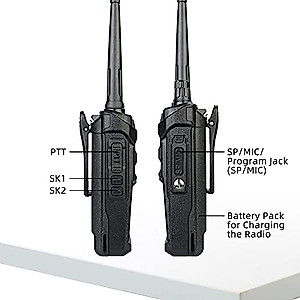 Retevis RT48 Walkie Talkie Waterproof,Walkie Talkies for Adults,Long Range,Rugged,Portable FRS Two-Way Radios for Commercial Construction (10 Pack)