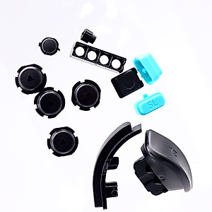 Deal4GO Left Joy-con Button Set w/Directional Buttons L ZL SR SL Home SYNC - Triggers Replacement for Nintendo Switch Joy Con Controller