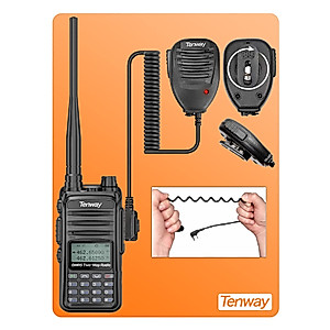 5W Handheld GMRS Two Way Radio with Long Range, Repeater Capable, NOAA Scanning & Display SYNC - Ideal for Off-Road Overlanding