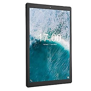 HD 10 Tablet, Tablet PC 3 and 64G IPS Screen 100240V Black Dual Speakers with 3G WiFi Network for Daily Travel (US Plug)
