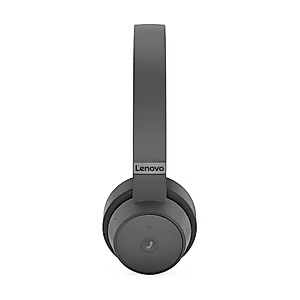Lenovo Go - Wireless ANC Headset - Bluetooth Headset - Active Noise Cancelling - Rotatable Boom Mic - Microsoft Teams Certified
