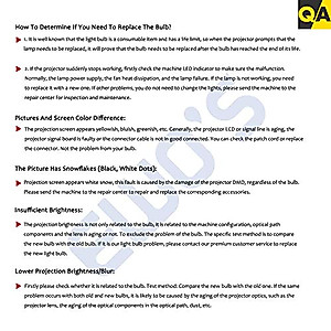 EWO'S ELP71 Replacement Projector Lamp for ELPLP71/V13H010L71 Epson Powerlite 470 475W 480 485W, BrightLink 475Wi 480i 485Wi, EB-470 475W 475Wi 480 480E 485W 485Wi 1410Wi 1400Wi Lamp Bulb Replacement