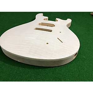 1set guitar kit 22fret guitar neck 24.75inch mahogany maple wood guitar body Rosewood fretboard DIY guitar project