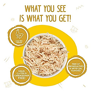 Weruva Classic Cat Food, Paw Lickin’ Chicken with Chicken Breast in Gravy, 3oz Can (Pack of 24)