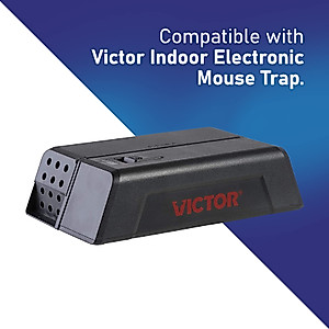 SafeAMP Mouse Trap Chambers Refills Compatible with Victor Indoor Electronic Mouse Trap M250S, 12-Pack