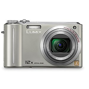 Panasonic Lumix DMC-ZS1 10MP Digital Camera with 12x Wide Angle MEGA Optical Image Stabilized Zoom and 2.7 inch LCD (Silver)