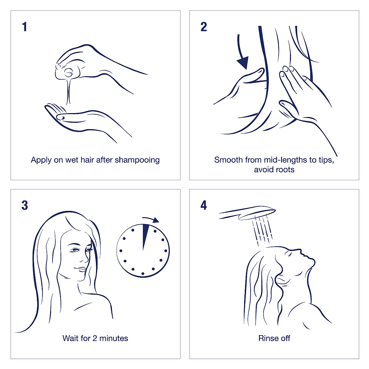 Dove Nutritive Solutions for Dry Hair, Intensive Repair, Deep Conditioner, 12 Fl Oz (Pack of 4)