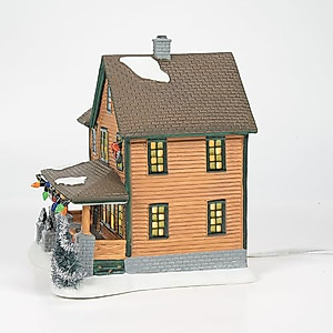 Department 56 Christmas Story Village Ralphies House Lit Building, 7.24 Inch, Multicolor