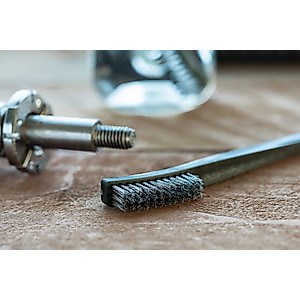 SE 7� Double-Ended Cleaning Brushes with Stainless Steel Bristles (12-Pack) - 7621SB-12