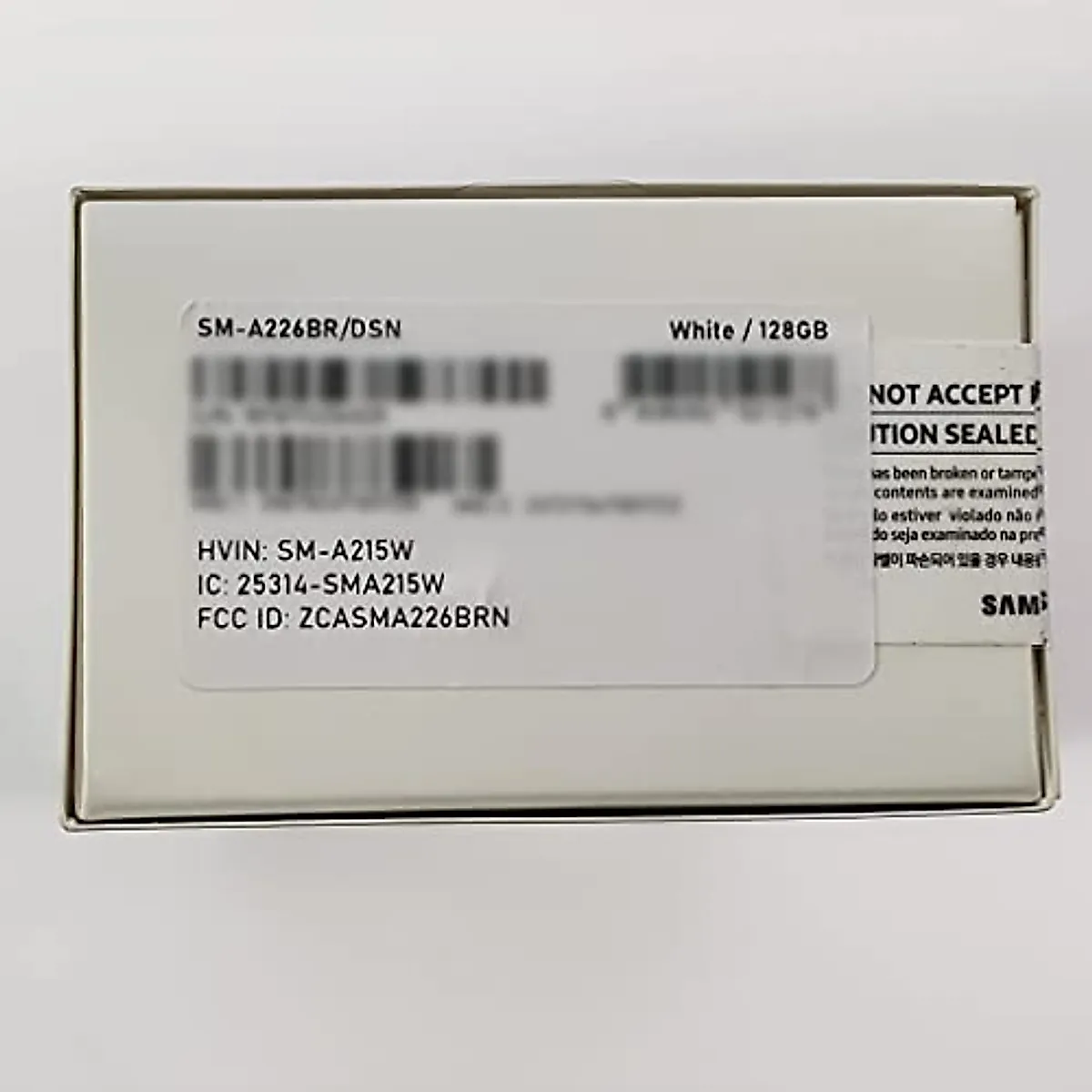 SAMSUNG Galaxy A22 5G (128GB, 4GB) 6.6" 90Hz, Android 11, 48MP Triple Camera, Dual SIM 4G Volte Unlocked (US + Global, GSM Only) International Model A226BR/DSN (Extra Fast Charger Bundle, Gray)