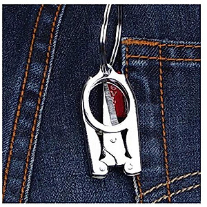 GOOTRADES EDC Folding Scissors Pocket Travel Small Cutter Crafts