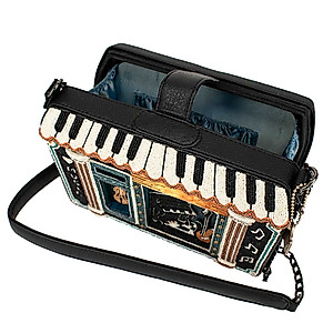 Mary Frances Music Shop Crossbody Handbag, Multi