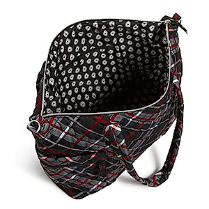 Vera Bradley Women's Performance Twill Large Multi-Strap Tote Bag, Paris Plaid, One Size