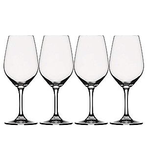 Spiegelau Profi Tasting Glass-Set of 4, 15.2x15.2x18.8 cm, Transparent, 4 Count