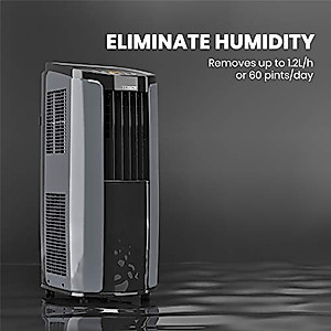 TOSOT 10,000 BTU(ASHRAE) 6,000 BTU (DOE) Portable Air Conditioner - Quiet, Remote Control, Built-in Dehumidifier, Fan, Easy Window Installation Kit- Cool Rooms Up to 400 Square Feet