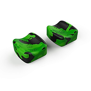 Gioteck STGX Thumb Grips Xbox Series X/S – Caps/Caps/Protective Silicone for Xbox X/S Joysticks Grips – Anti Slip – Aim – Xbox Series X/S Controller Protector – Camo Green