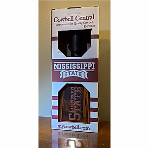 10 inch Copper Plated Mississippi State Cowbell with 1985 baseball style logo printed on one side