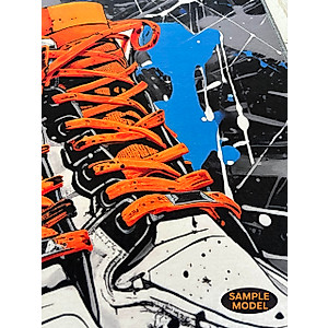 Generic Sneakers Graffiti Rug, Sneakers Rug, Sneakers Area Rug, Graffiti Area Rug, Sport Rug, Teen Room Rug, Sneaker Rug, Sneaker Area Rug RS1052ID.0 2x3 ft = 60x90 cm
