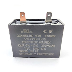 WR62X79 Refrigerator Run Capacitor Compatible with GE Refrigerator