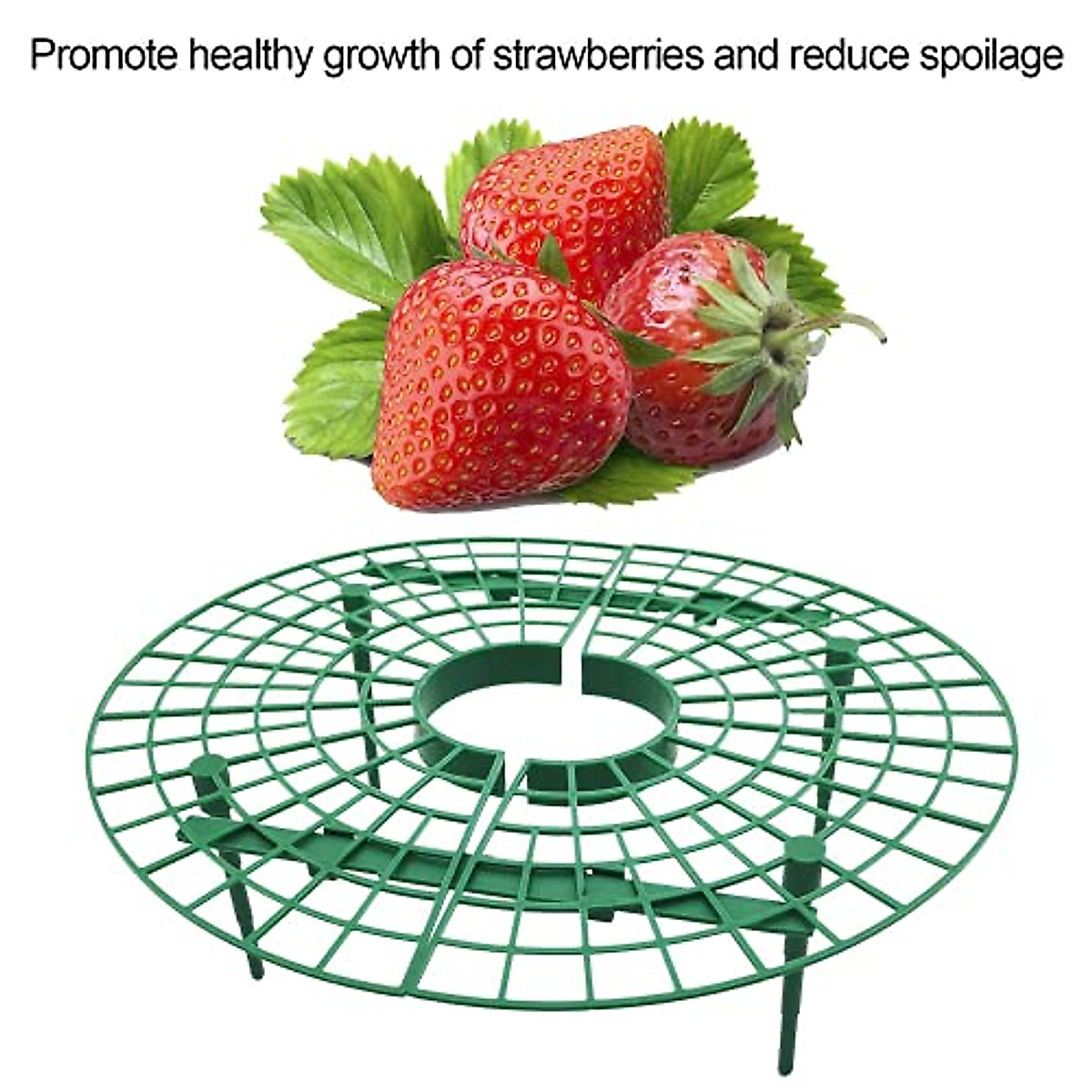 Iceyyyy 5 Packs Strawberry Supports - Strawberry Plant Support Strawberry Growing Racks Strawberry Growing Frame