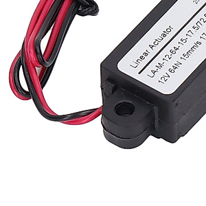 Mini Motion Actuator Electric Micro Linear Actuator Electric Micro Linear Actuator Aluminum ABS Direct Current Supply Mini Motion Actuator Tools (17.5mm)