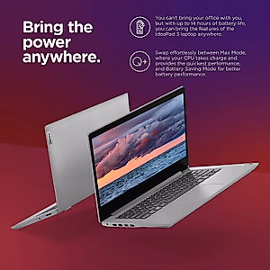 Lenovo IdeaPad 3 Business Laptop, 14 Inch FHD Screen, Intel Core i5-1135G7, 20GB RAM, 1TB SSD, Windows 11 Pro, HDMI, Webcam, Platinum Grey, PCM