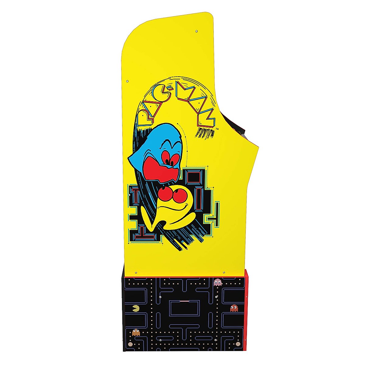 Arcade1UpBandai Namco Entertainment Legacy Edition Arcade Machine, 4-Foot —12-in-1 Pac-Man Arcade Game Machine for Home, 17” Color LCD Screen —Includes Custom Arcade Game Riserand Light-Up Marquee