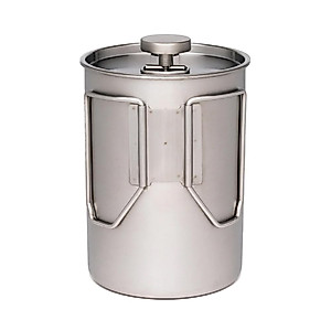 The Pathfinder School French Press for Camping