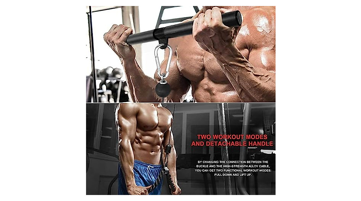 Home Gym Pulley System for Full Body Workout | Adjustable & Durable