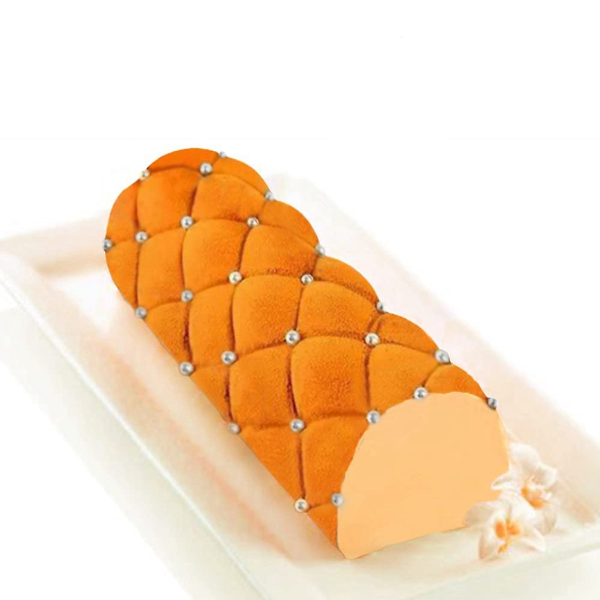 Mousse Silicone Mat Mousse Roll Swiss Roll Texture Mat Plaid Lace Fondant Mat Pastry Baking Resin Mold Cake Decorating