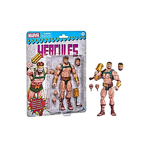 Classic Marvel Legends Hercules 6-Inch Action Figure, Multicolor, Standard size (F1138)