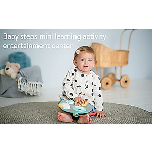 Liphontcta Mini Play Mat, Sensory Table, Tummy Time Toys for Babies,