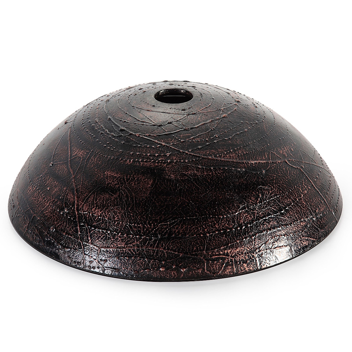 Kraus GV-580-SN Tempered glass/Solid brass Above counter Round Bathroom Sink, 16.5 x 16.5 x 5.5 inches, Bronze