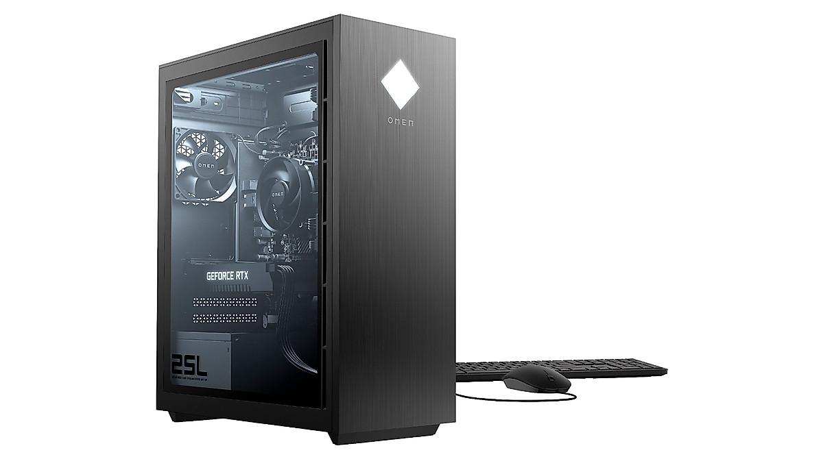 HP OMEN 25L Gaming PC - AMD Ryzen 5 & RTX 3060