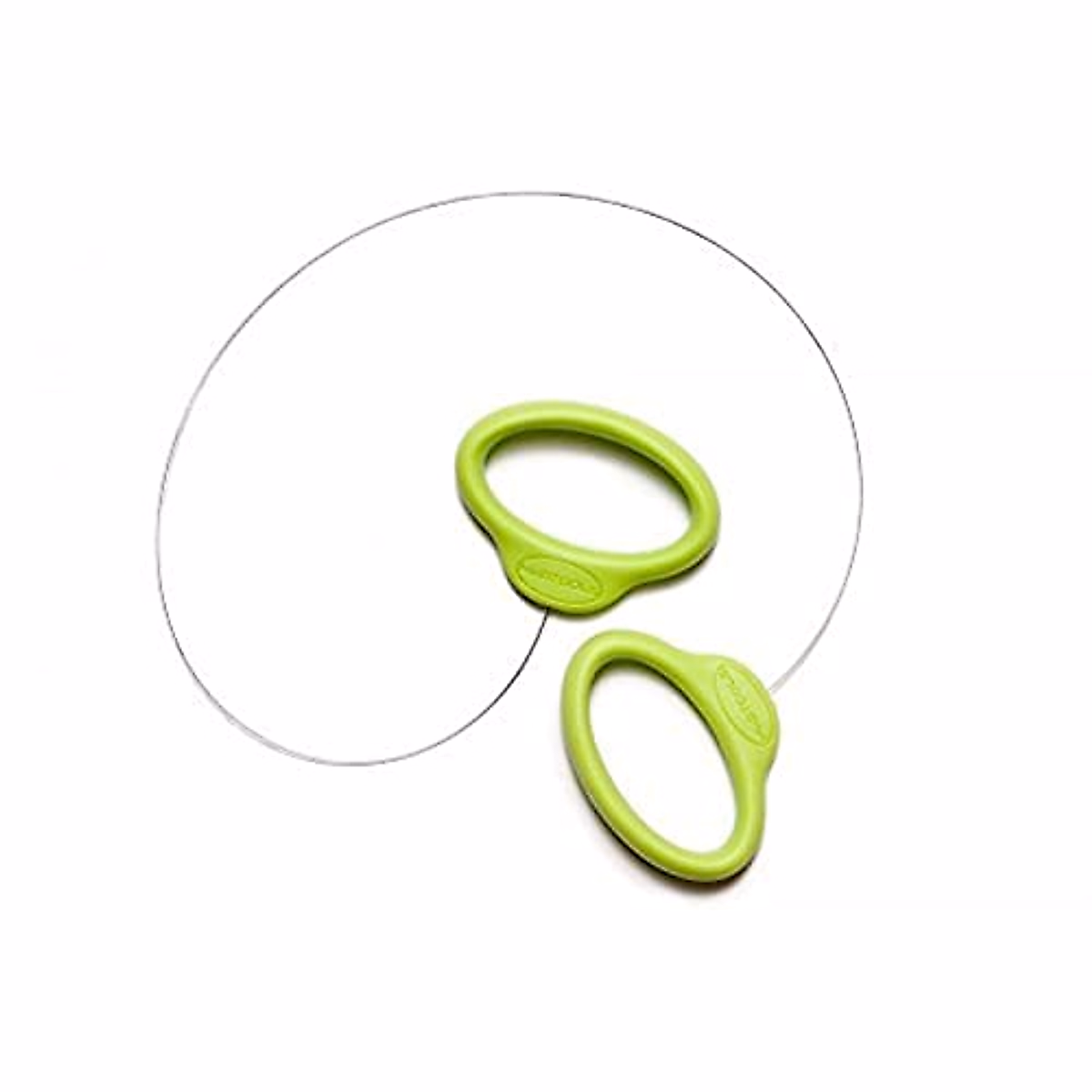 Mudwire - Green Handle Standard Cutoff Tool for Pottery Wheel and Clay Artists - Sherrill Mudtools